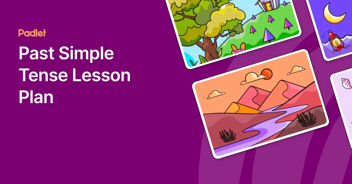 Past Simple Tense Lesson Plan