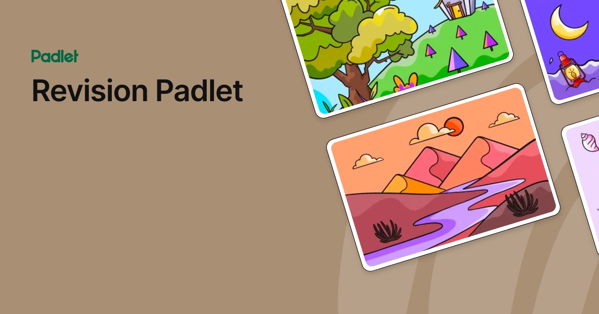 Revision Padlet