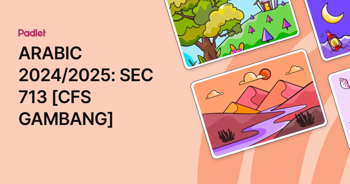 ARABIC 2024/2025: SEC 713