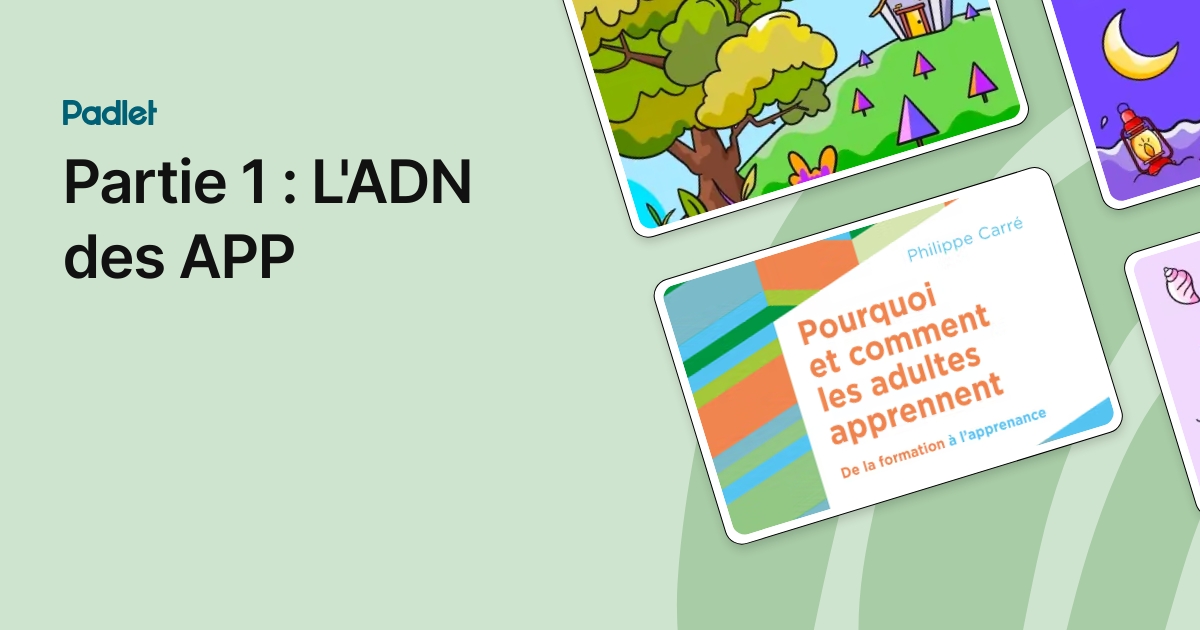 Partie 1 : L'ADN des APP