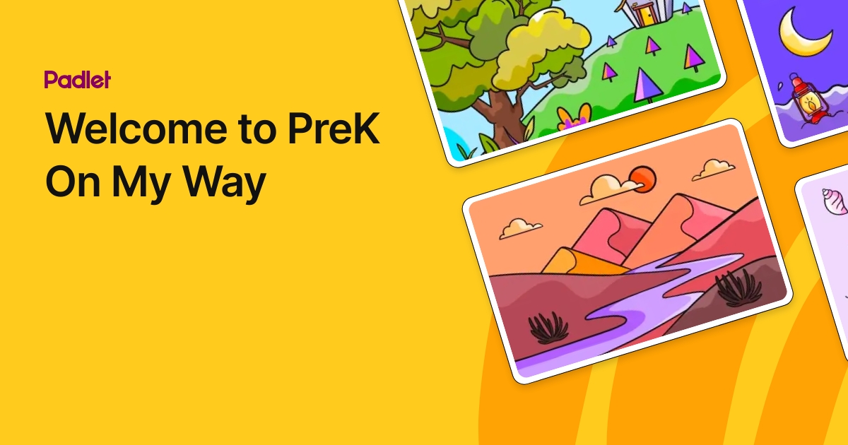 Welcome to PreK On My Way
