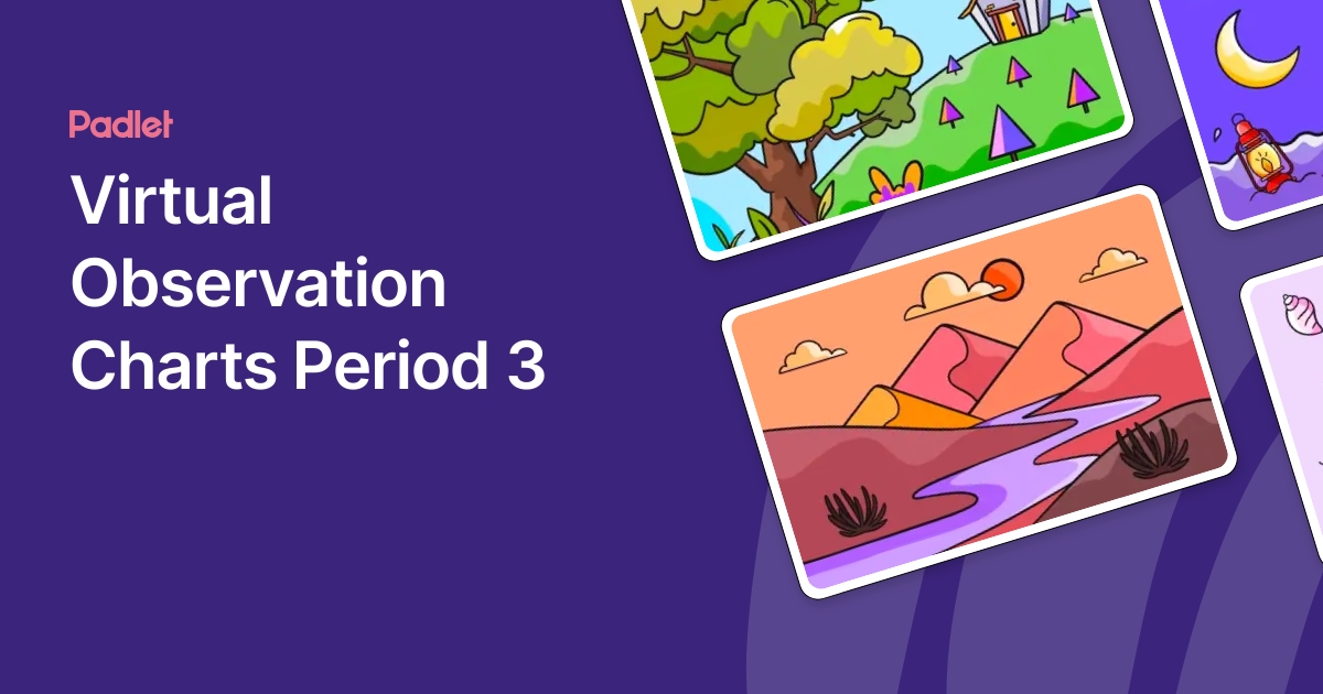 Virtual Observation Charts Period 3