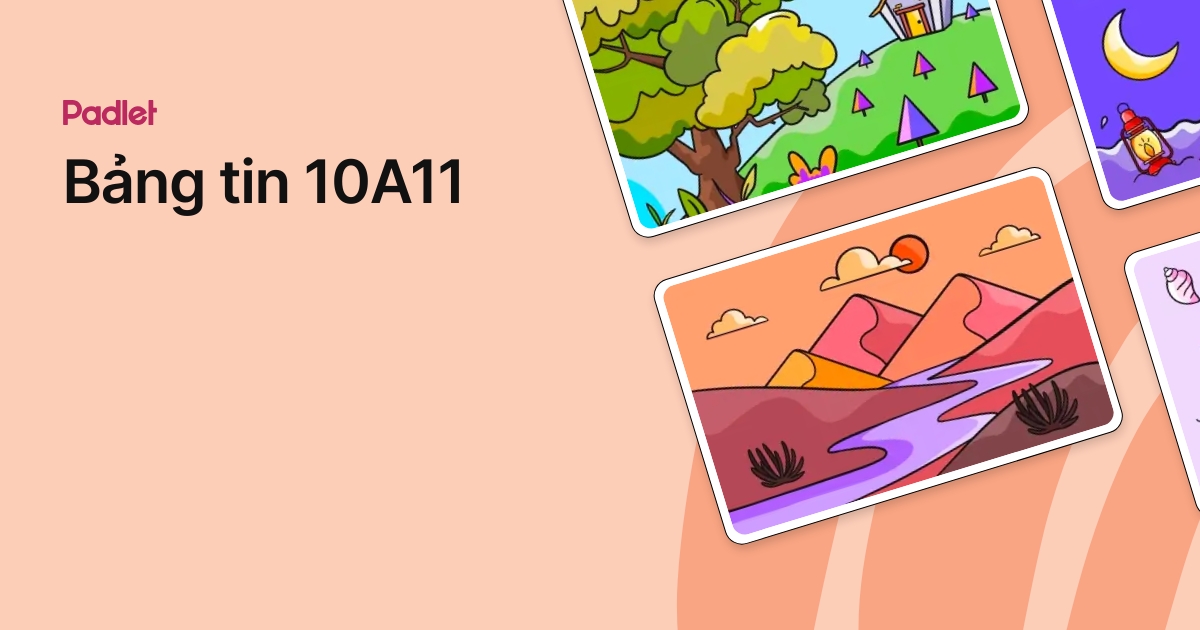 Bảng tin 10A11