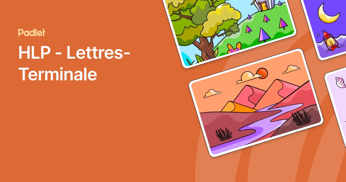 HLP - Lettres-Terminale