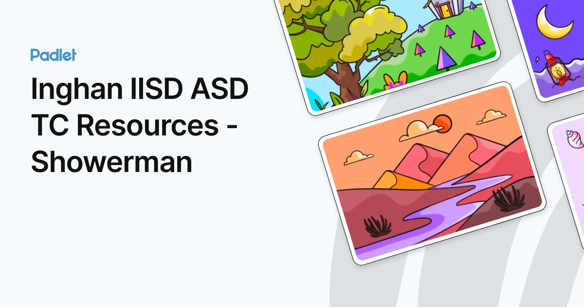 Inghan IISD ASD TC Resources - Showerman