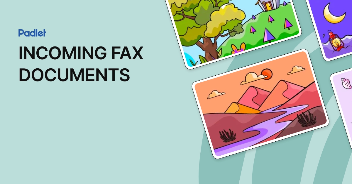 INCOMING FAX DOCUMENTS