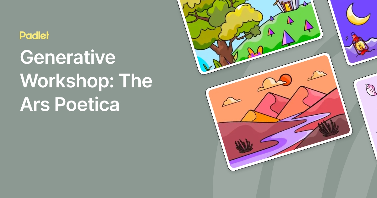 Generative Workshop: The Ars Poetica
