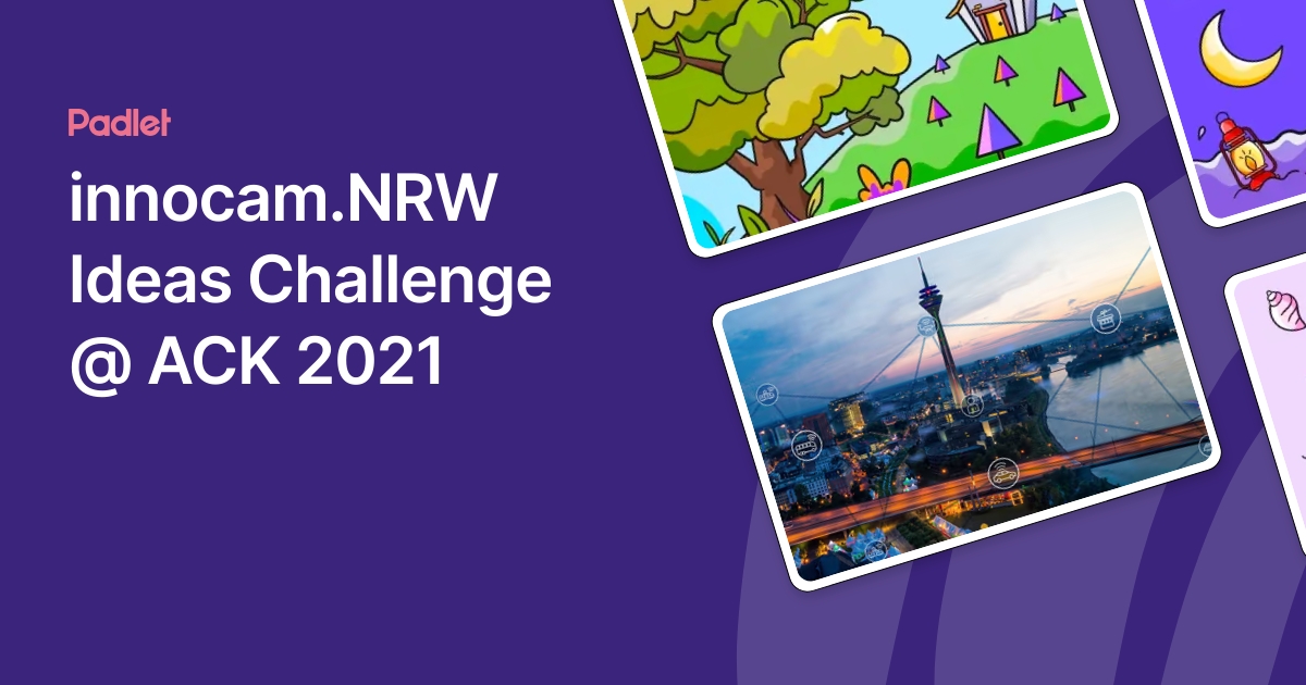 innocam.NRW Ideas Challenge @ ACK 2021
