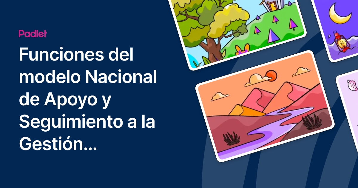 Funciones del modelo Nacional de Apoyo y Seguimiento a la Gestión ...