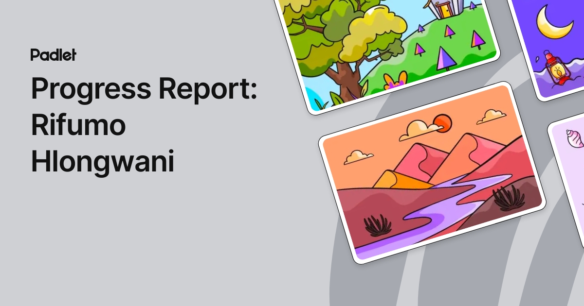 Progress Report: Rifumo Hlongwani