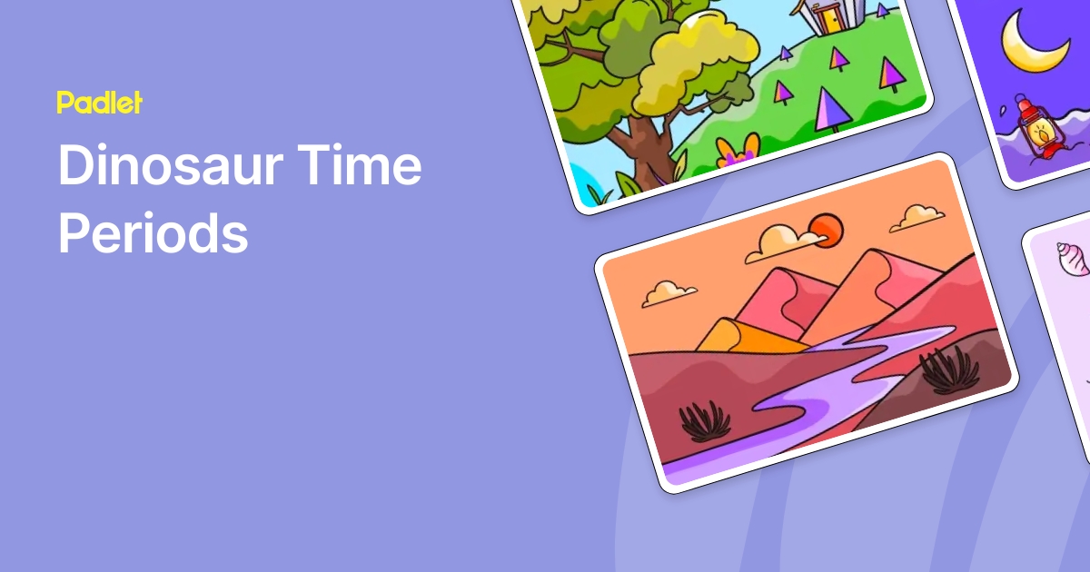 Dinosaur Time Periods