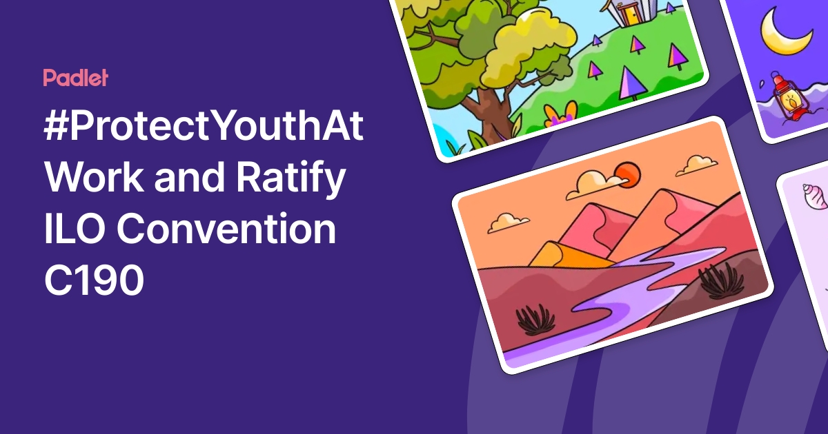 #ProtectYouthAtWork and Ratify ILO Convention C190