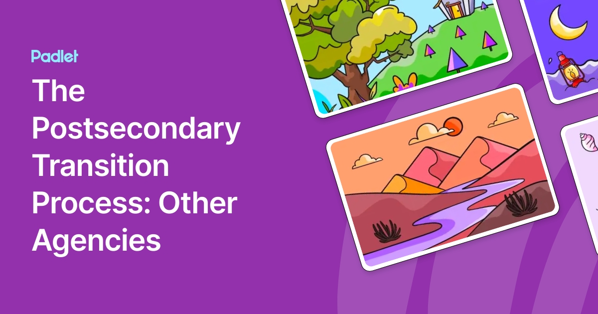 The Postsecondary Transition Process: Other Agencies