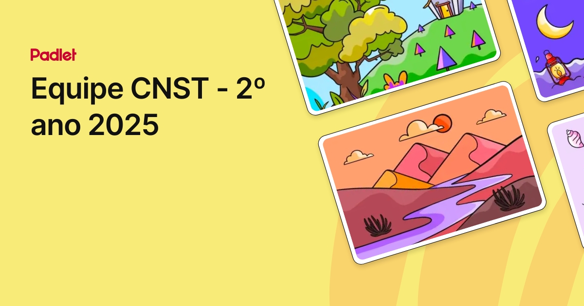 Equipe CNST - 2º ano 2025