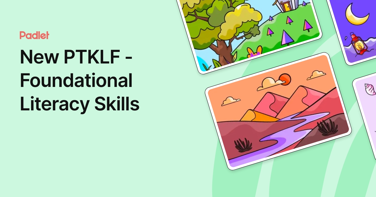New PTKLF - Foundational Literacy Skills