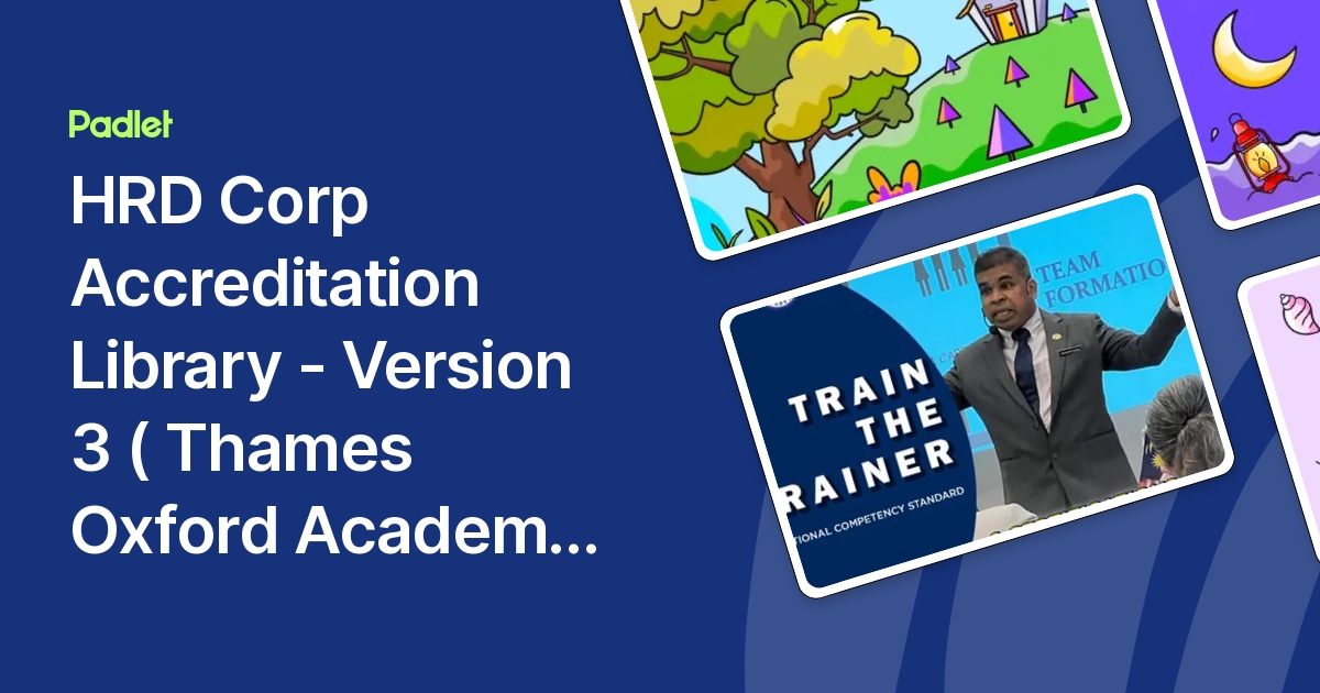 HRD Corp Accreditation Library - Version 3 ( Thames Oxford Academy )