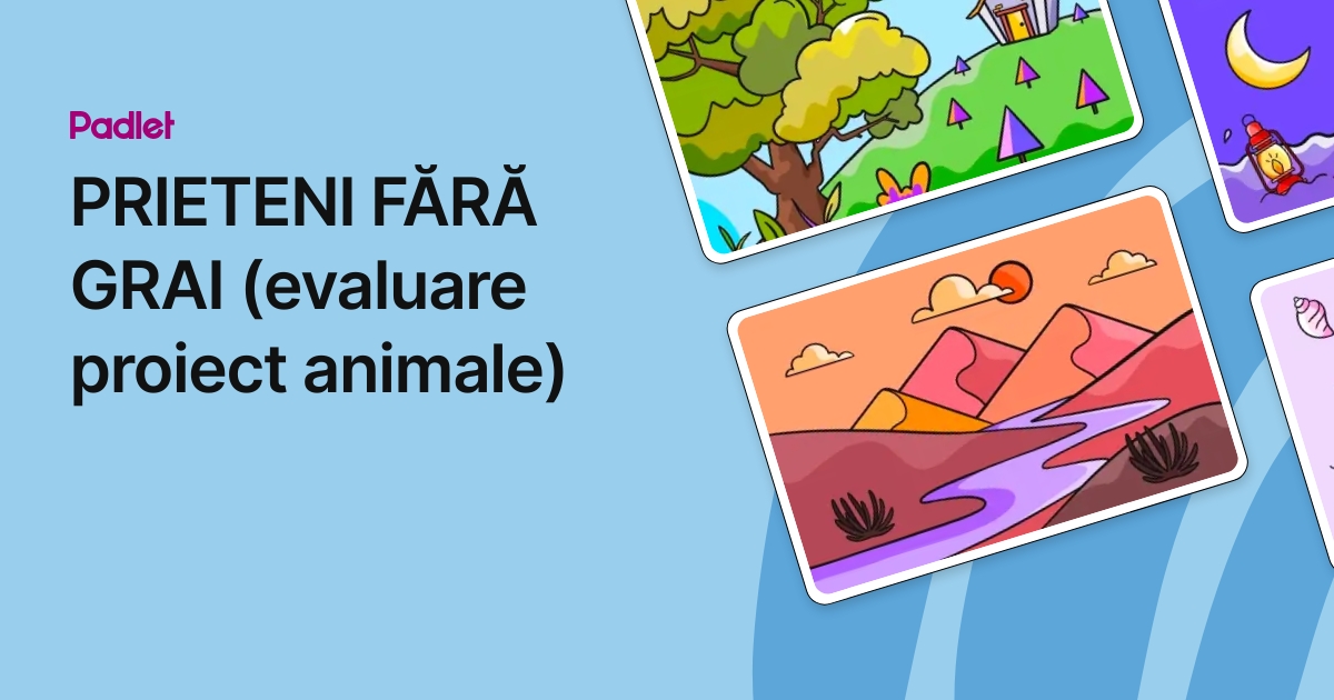 PRIETENI FĂRĂ GRAI (evaluare proiect animale)