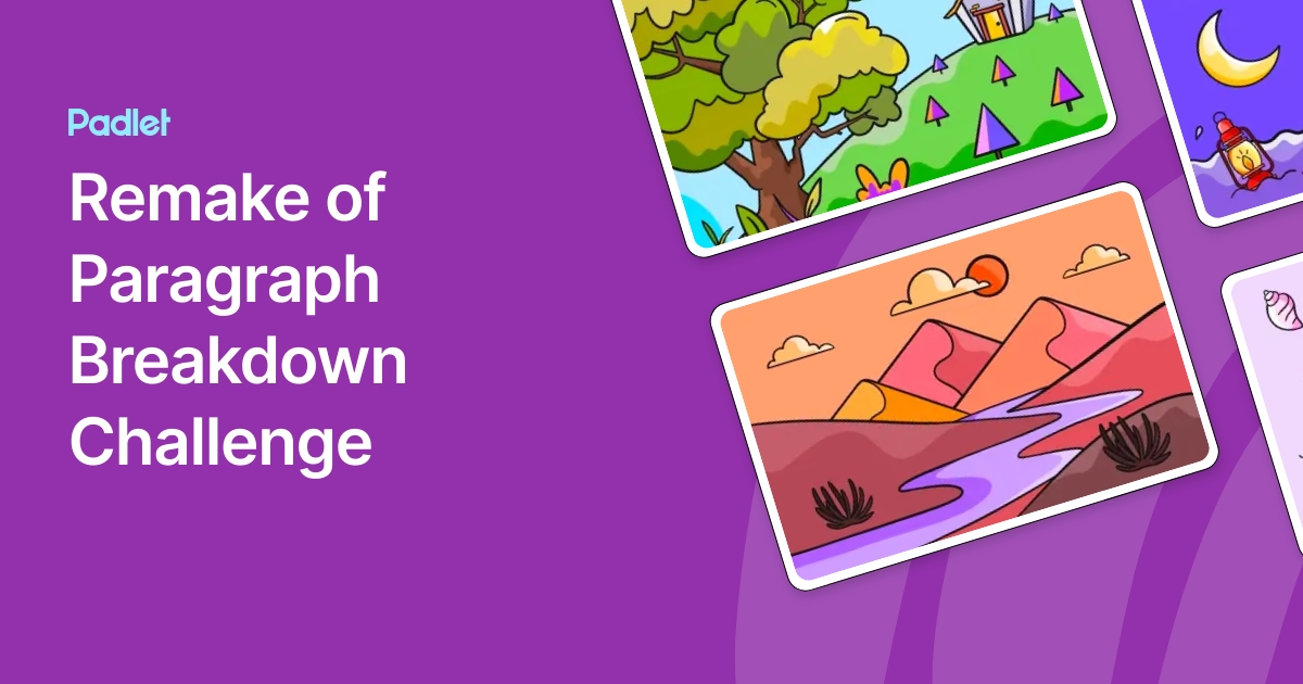 Remake of Paragraph Breakdown Challenge