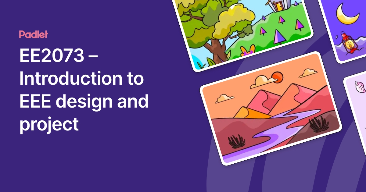 EE2073 – Introduction to EEE design and project