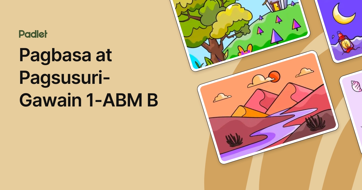 Pagbasa at Pagsusuri-Gawain 1-ABM B