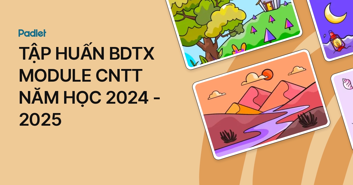 TẬP HUẤN BDTX MODULE CNTT NĂM HỌC 2024 - 2025