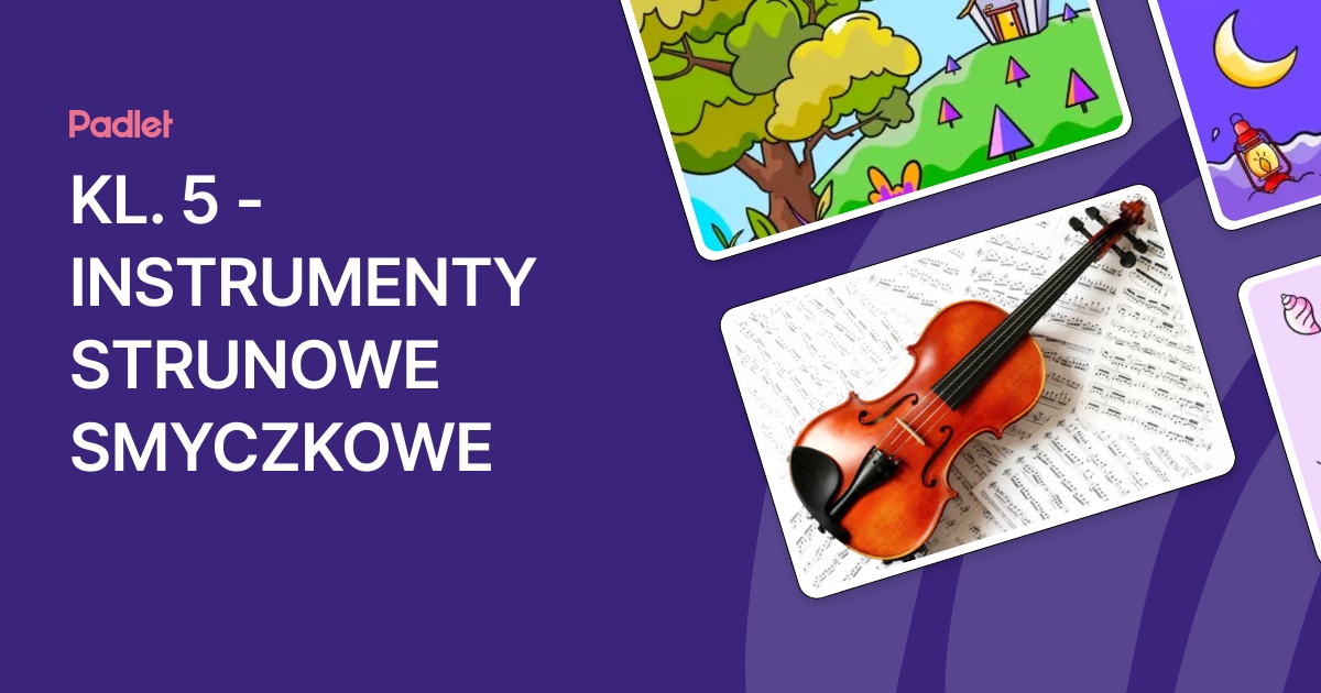 KL. 5 - INSTRUMENTY STRUNOWE SMYCZKOWE