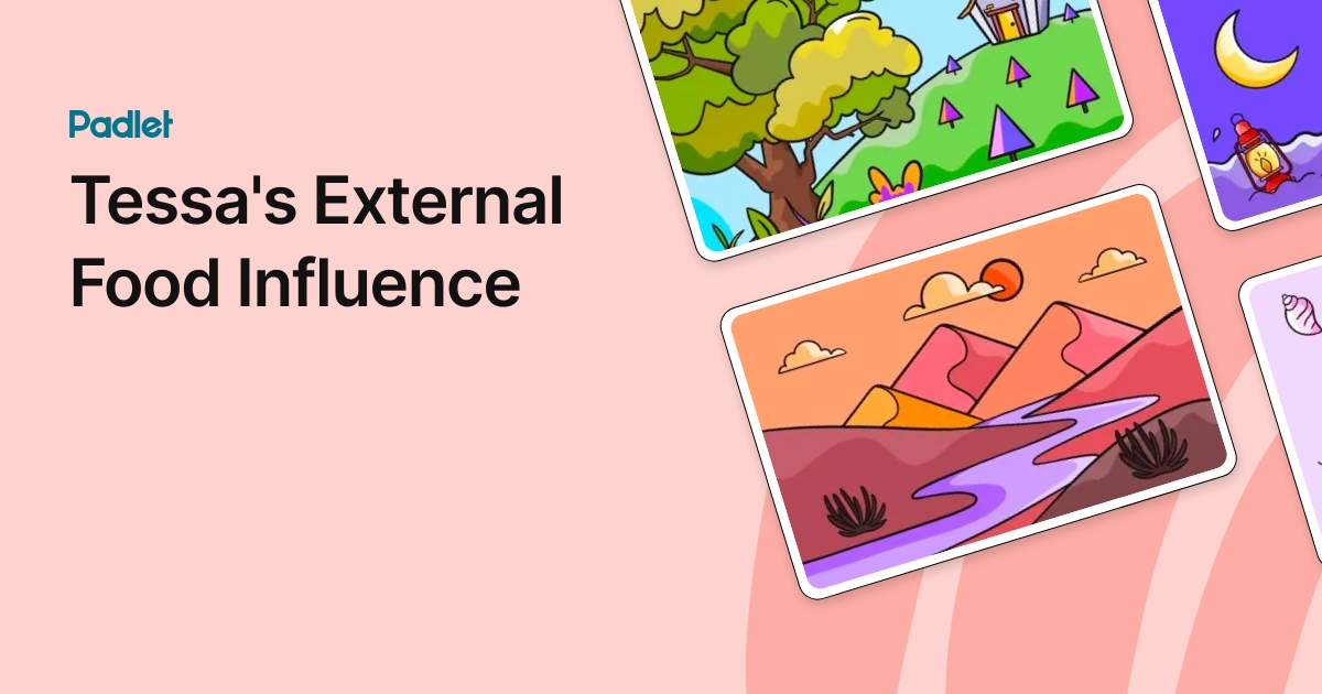 Tessa's External Food Influence