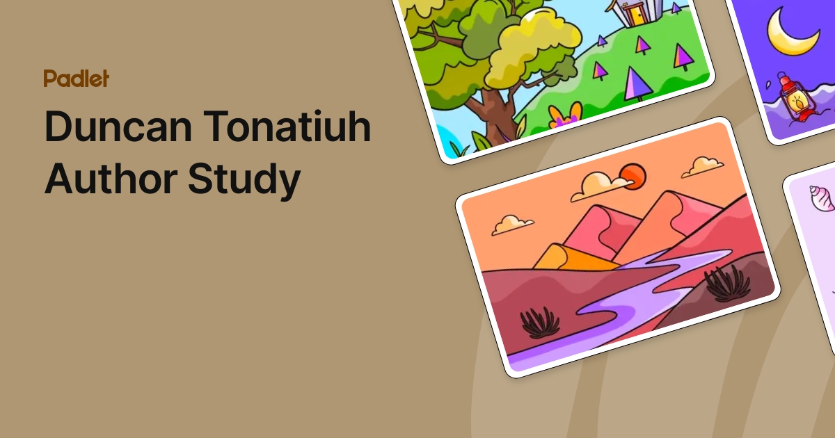 Duncan Tonatiuh Author Study