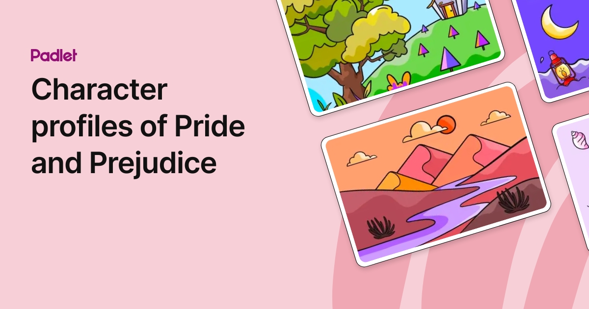 Character profiles of Pride and Prejudice