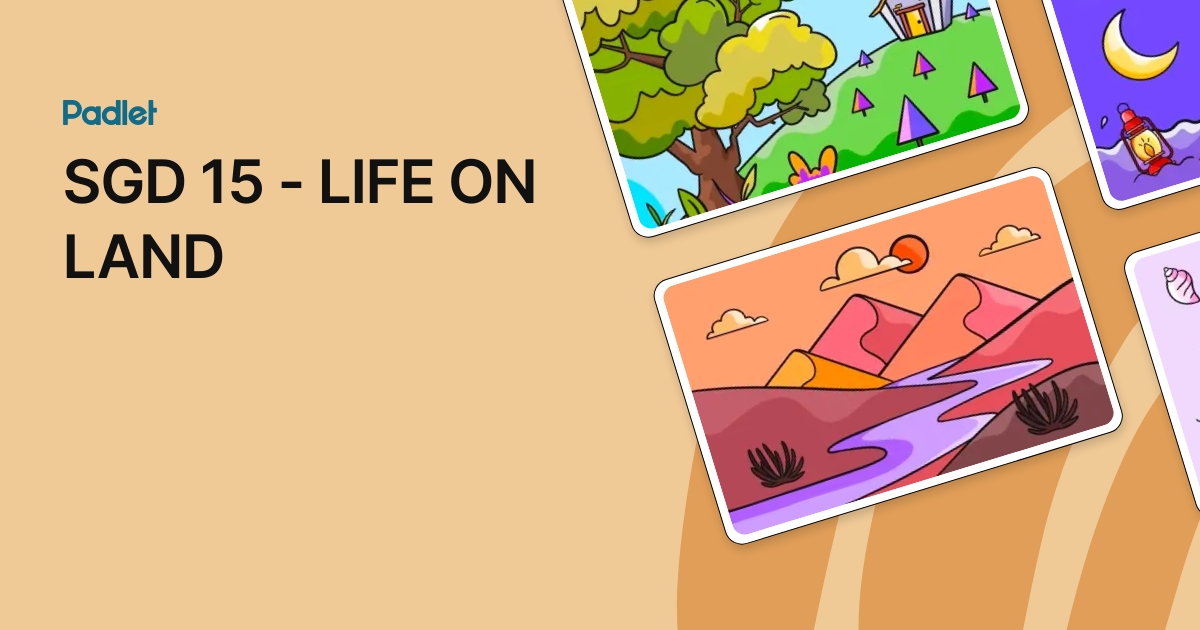 SGD 15 - LIFE ON LAND