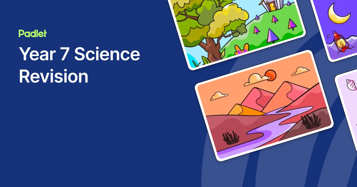 Year 7 Science Revision