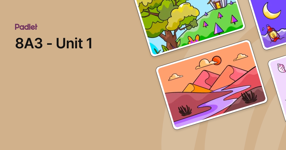 8A3 - Unit 1