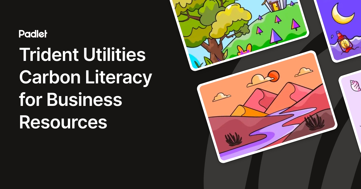 Trident Utilities Carbon Literacy for Business Resources