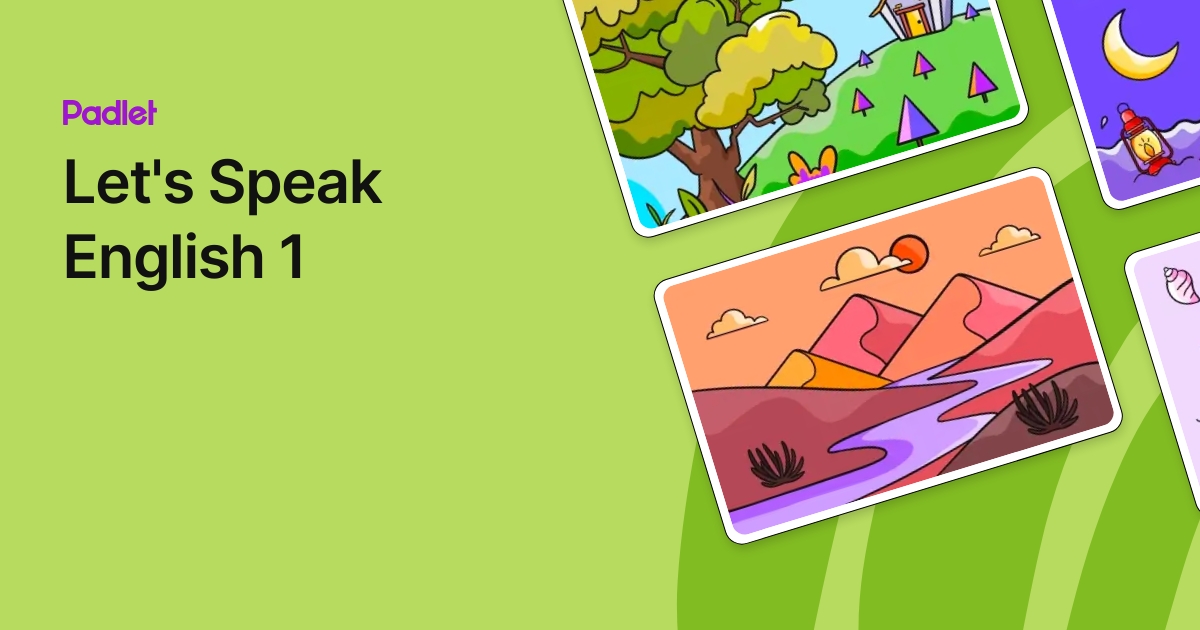 Let's Speak English 1