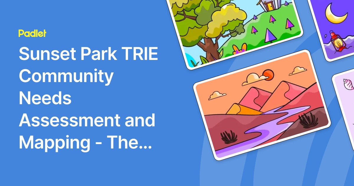 Sunset Park TRIE Community Needs Assessment and Mapping - The Circle Kepers
