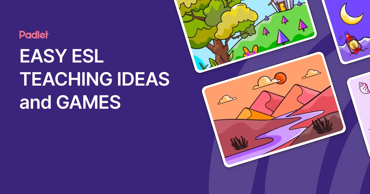 EASY ESL TEACHING IDEAS and GAMES