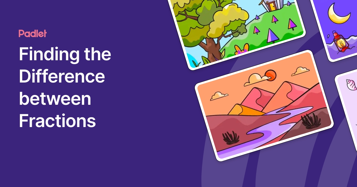 Finding the Difference between Fractions