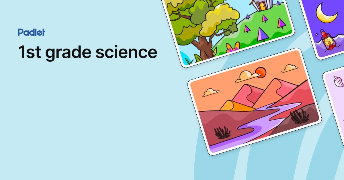 1st grade science