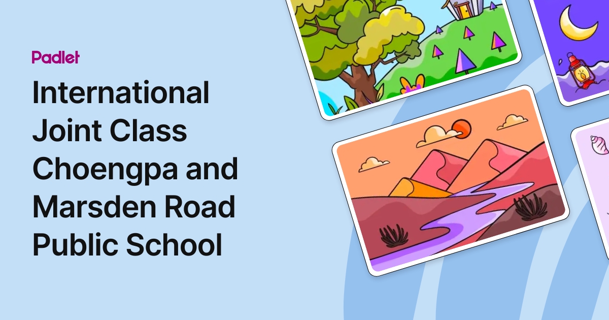 International Joint Class Choengpa and Marsden Road Public School