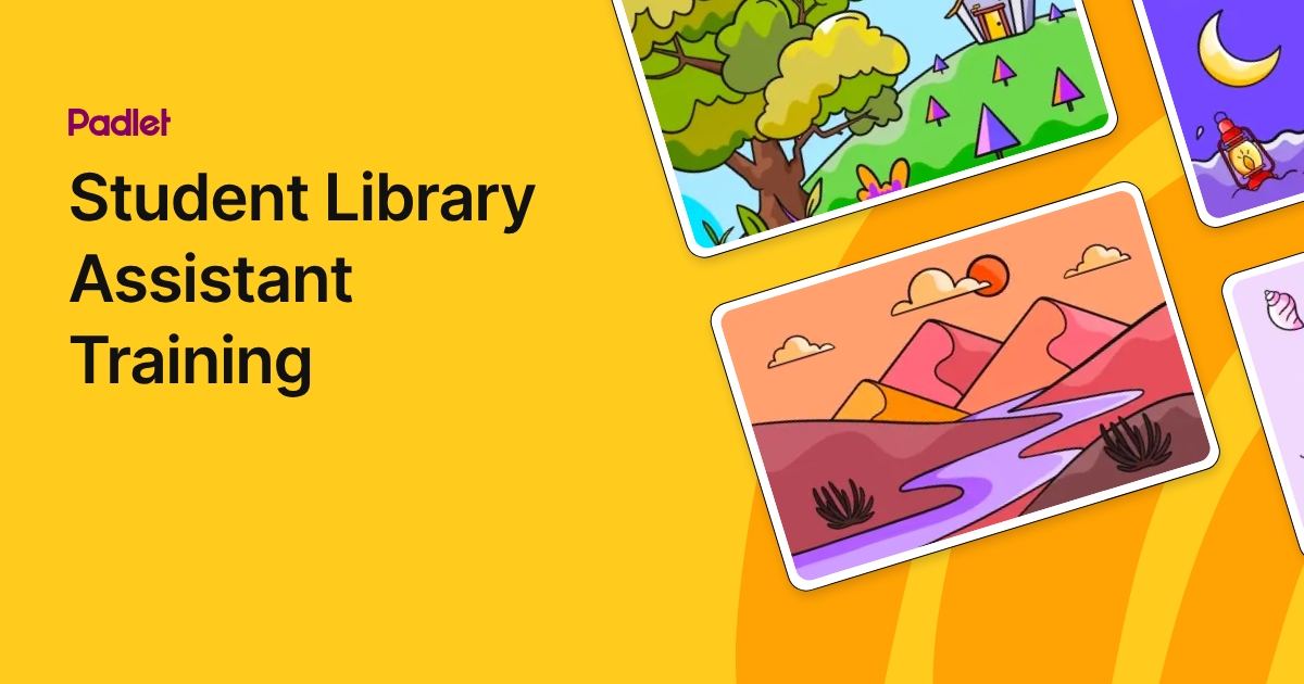 Student Library Assistant Training