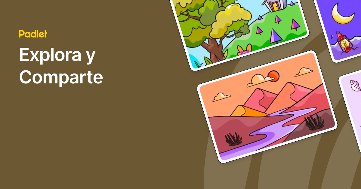 Explora y Comparte