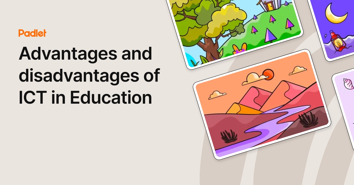Advantages and disadvantages of ICT in Education