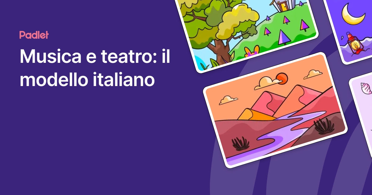 Musica e teatro: il modello italiano