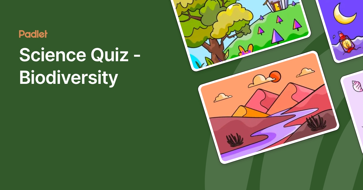 Science Quiz - Biodiversity
