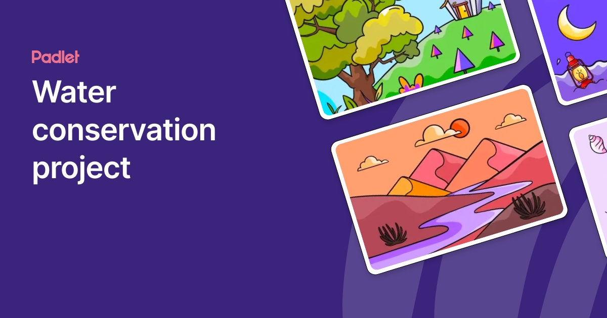 Water conservation project