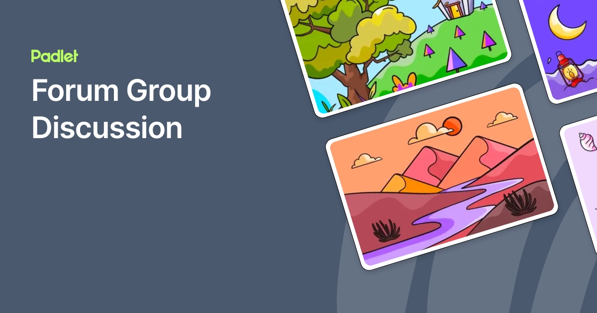 Forum Group Discussion