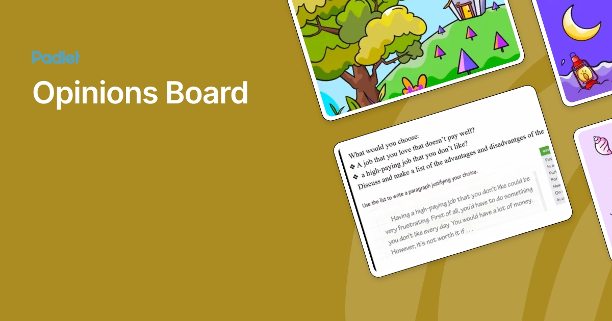 Opinions Board