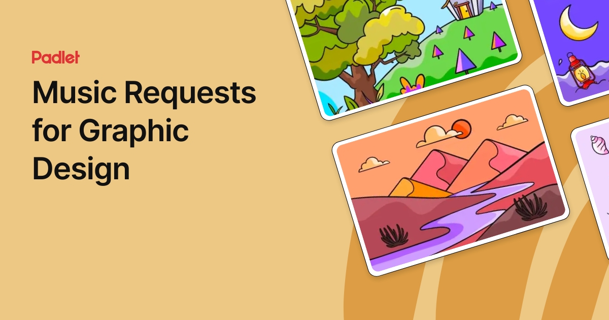 Music Requests for Graphic Design