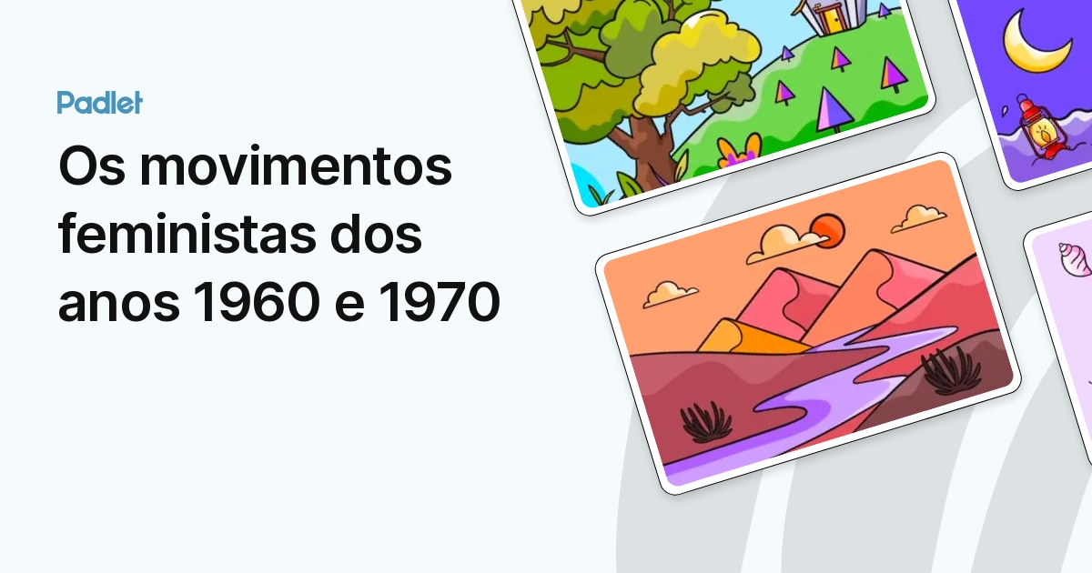Os movimentos feministas dos anos 1960 e 1970