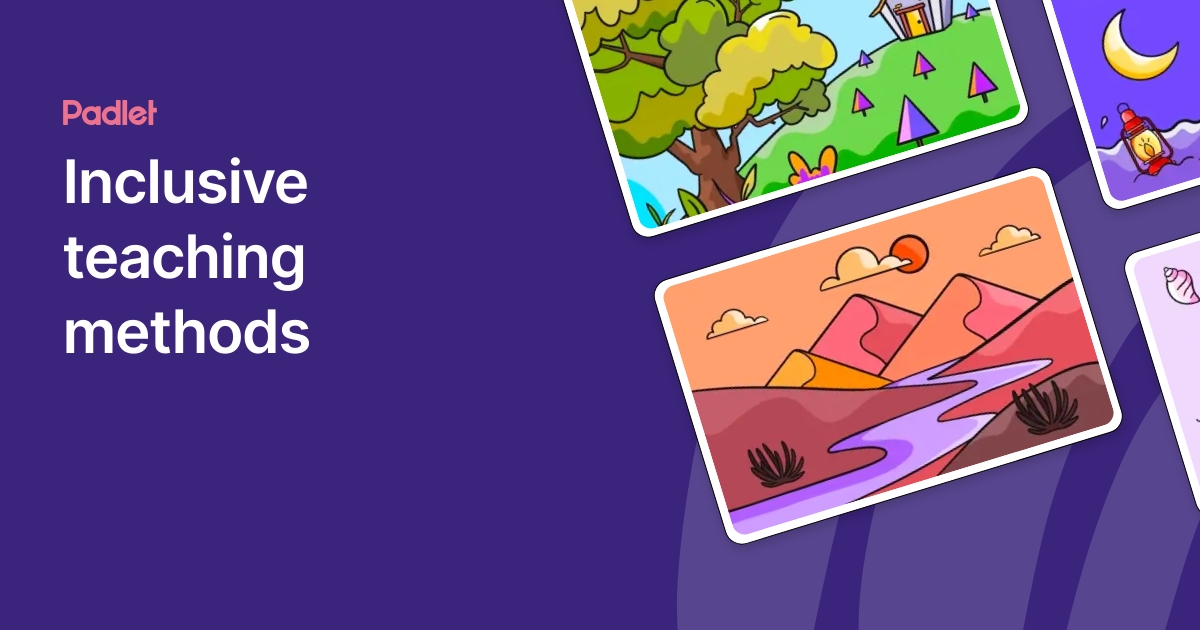 Inclusive teaching methods